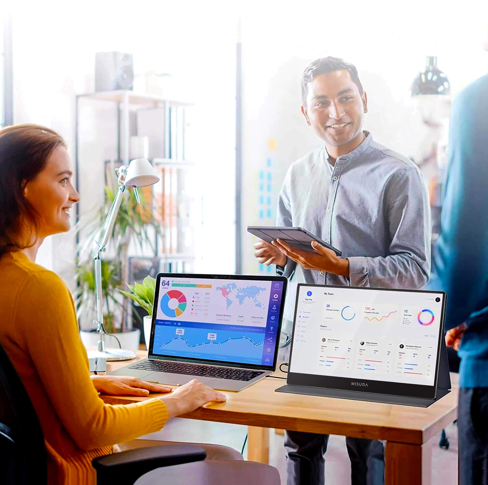 Best portable monitor with battery – MISURA